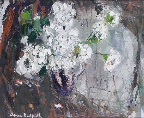 Anne Redpath | WHITE ROSES | MutualArt