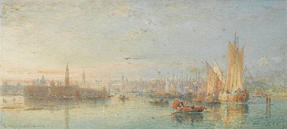 Edward Angelo Goodall | Venice from the Lido | MutualArt
