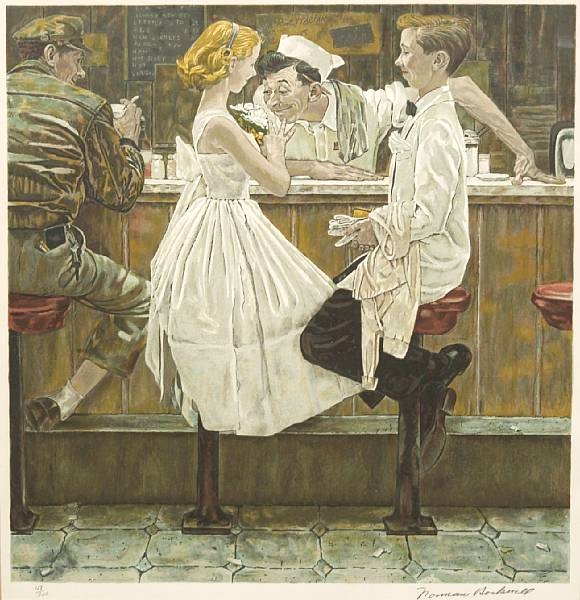 Norman Rockwell | After the Prom (1977) | MutualArt