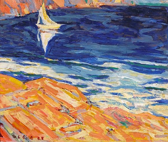 Selden Connor Gile | Raccoon Straits (1928) | MutualArt