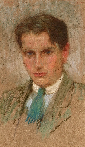 Henry Scott Tuke | Portrait of Philip Landon, Fellow of Trinity College ...