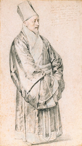 Peter Paul Rubens | Portrait of Nicolas Trigault S.J. in Chinese ...