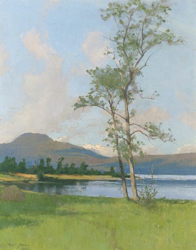Alexander Mann | A sunlit Loch | MutualArt