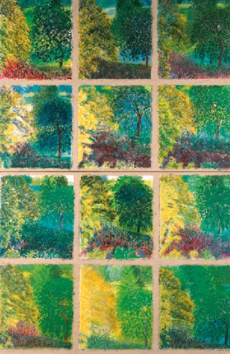 Adrian Berg | A Lane between two Trees - Views of Regents Park | MutualArt