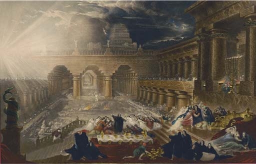 John Martin | Belshazzar's Feast; and The Fall of Nineveh (1830 - 1832 ...