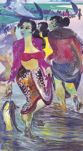 Hendra Gunawan | 537 Artworks at Auction | MutualArt