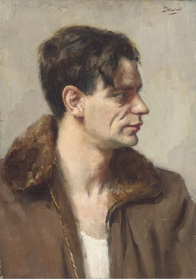 Anthony Devas | Portrait of Eugene Deckert | MutualArt