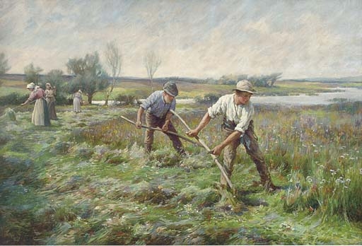 Lionel Percy Smythe | Threshing | MutualArt