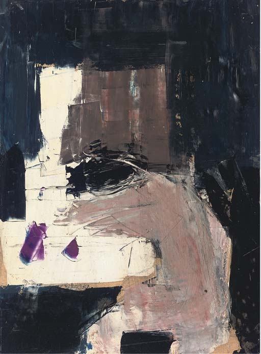 Peter Kinley | Figure with Table (1960) | MutualArt