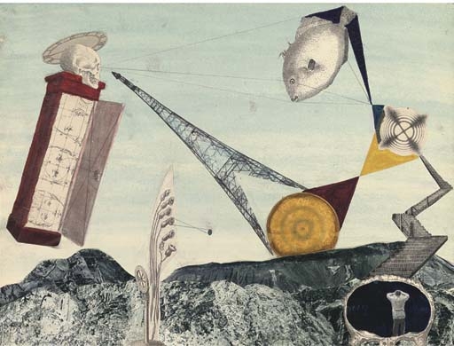 Sir Roland Penrose | Surrealist composition (1972) | MutualArt