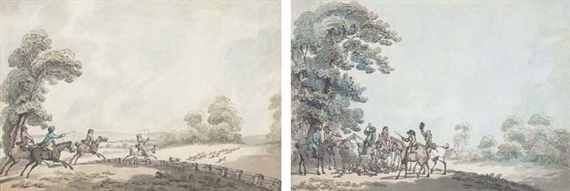 William Samuel Howitt | The Chase; and The Trophy Pen (illustrated ...