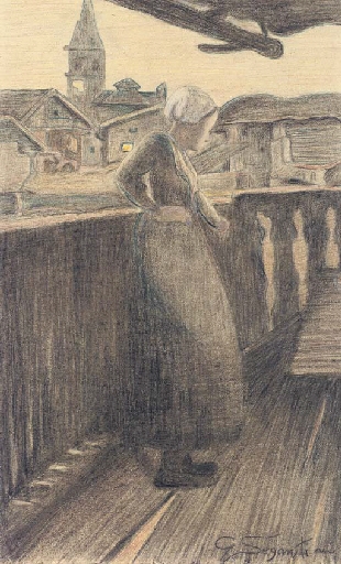 Giovanni Segantini | Ave Maria a trasbordo | MutualArt