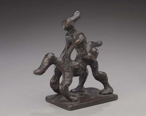 Jacques Lipchitz | Prometheus Strangling the Vulture (1943) | MutualArt