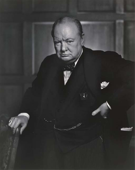 Yousuf Karsh | Sir Winston Churchill (1941) | MutualArt