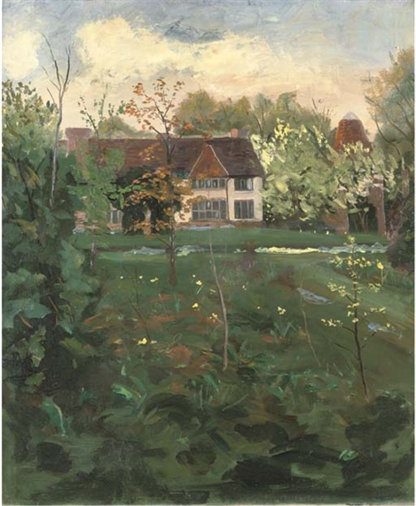 Sir Winston Churchill | Lullenden Manor (1917) | MutualArt