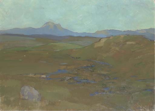 Sir William MacTaggart | Highland landscape (1973) | MutualArt