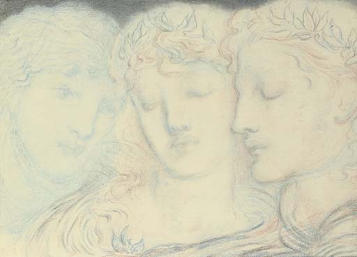 Simeon Solomon | A Waker, a Nocturne, a Sleeper | MutualArt
