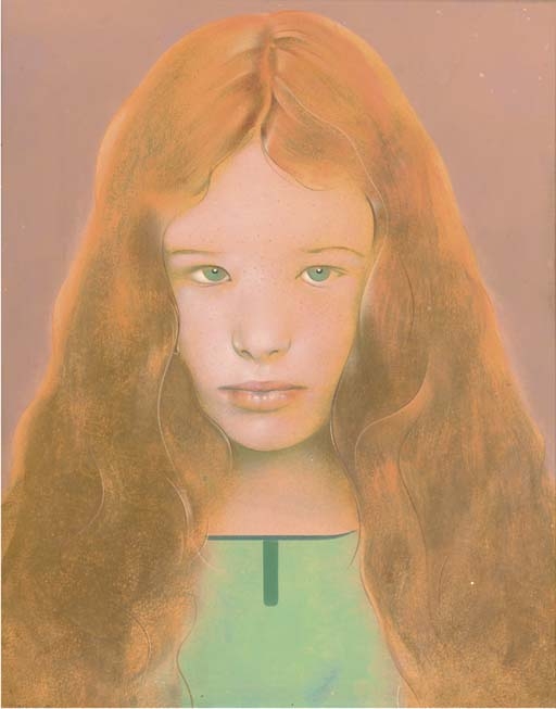 Graham Ovenden | PORTRAIT OF A GIRL | MutualArt