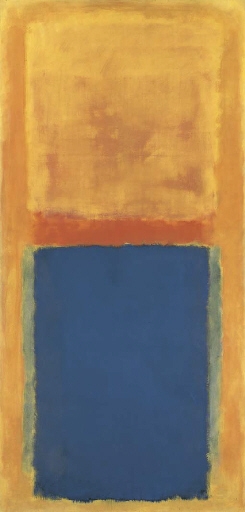 Mark Rothko | NO. 1 (ROYAL RED AND BLUE) (1954) | MutualArt