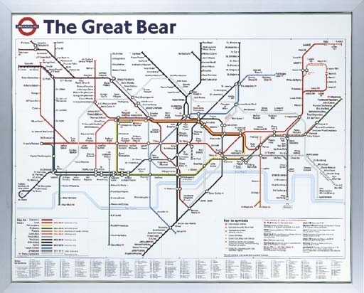 Simon Patterson | The Great Bear (1992) | MutualArt