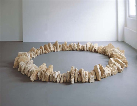 Richard Long | Bath Stone Circle (1992) | MutualArt