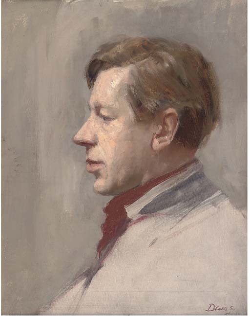 Anthony Devas | Portrait of Laurie Lee | MutualArt