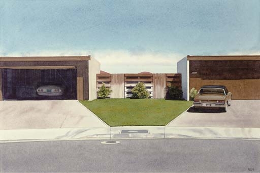 Robert Bechtle | Santa Barbara Garden (1976) | MutualArt