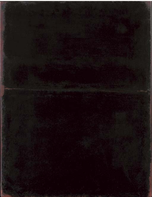 Mark Rothko | Black Blue Painting (1968) | MutualArt