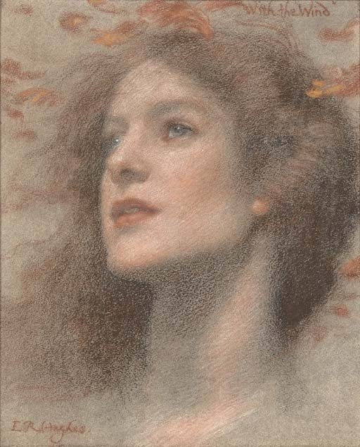Edward Robert Hughes | THE WEARY MOON | MutualArt
