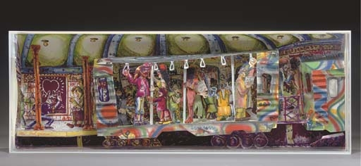 Red Grooms | Subway (Knestrick 111) (1986) | MutualArt