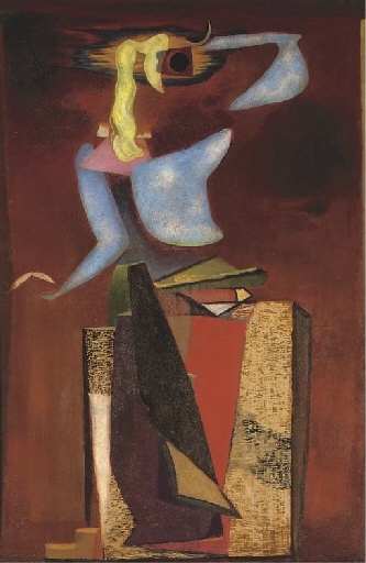 Sir Roland Penrose | Abstract Composition (Portrait of Lee Miller ...