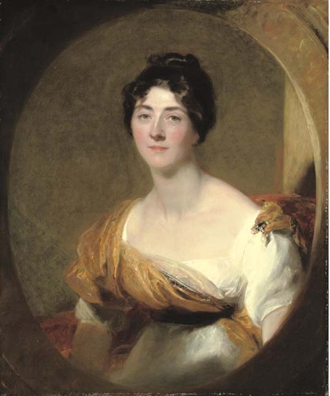 Sir Thomas Lawrence | Portrait of a lady, probably Lucy Meredith, the ...
