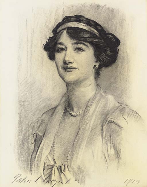 John Singer Sargent | Lady Agnes Freda Forres (1914) | MutualArt