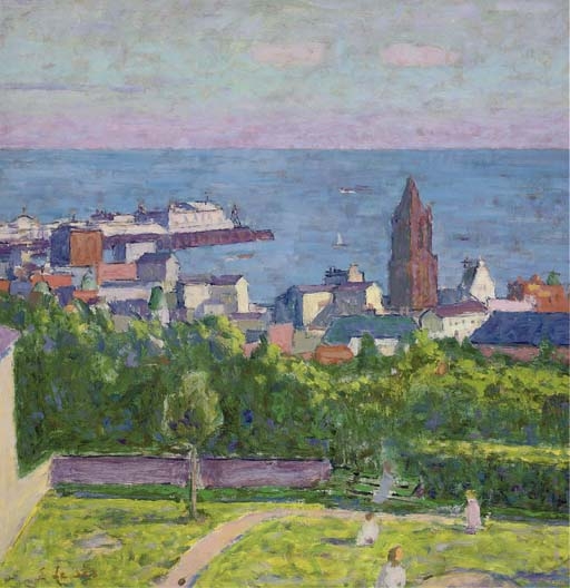 Edward le Bas | Brighton from Clifton Terrace | MutualArt