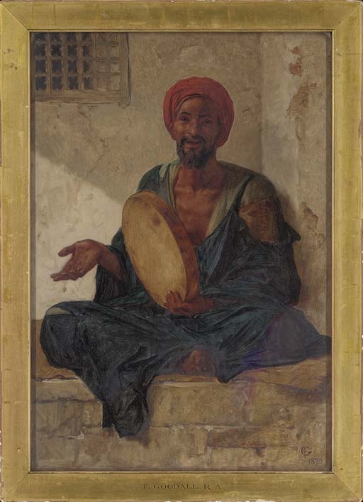 Frederick Goodall | The Sword of the Faithful | MutualArt