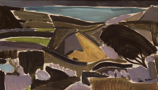 John Miller | Cornish landscape (Circa 1965) | MutualArt