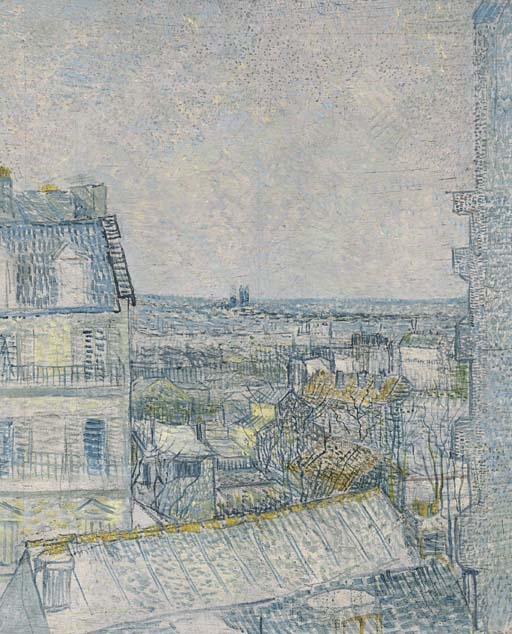 Vincent Van Gogh | View from Vincent's Window (1887) | MutualArt