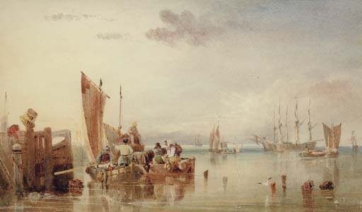 Samuel Austin | Clearing the buoy (1827) | MutualArt