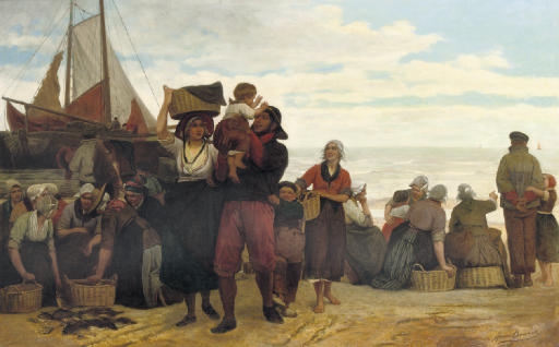 Henri Bource | The happy return | MutualArt