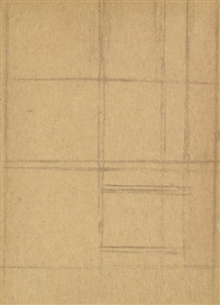 Piet Mondrian | Study for a Composition (1939 - 1940) | MutualArt