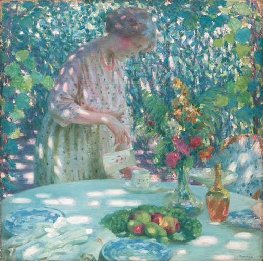 Louis Ritman | Tea in the Garden | MutualArt