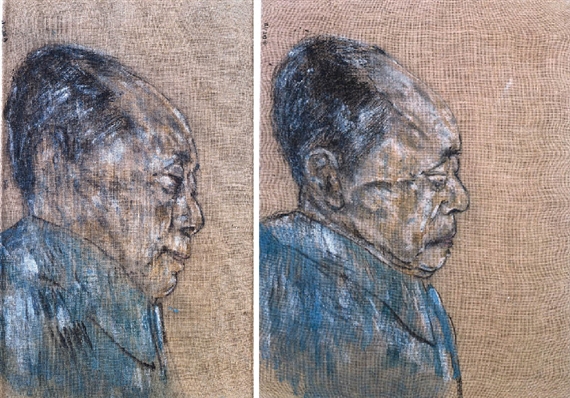 Leon Golub | Mao Tse-Tung (In Sarcophagus) | MutualArt