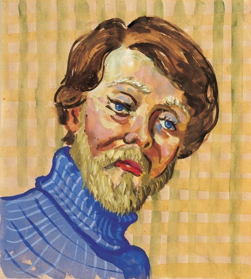 John Currin | Bearded Man (1993) | MutualArt