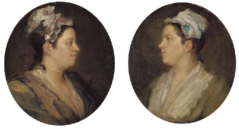 William Hogarth | The artist's sisters: Portrait of Mary Hogarth, bust ...
