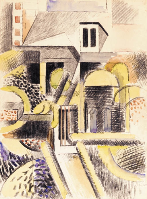 Auguste Herbin | Paysage cubiste | MutualArt