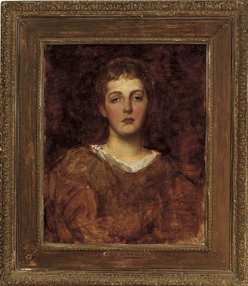 George Frederick Watts | PORTRAIT OF MRS FITZMAURICE | MutualArt