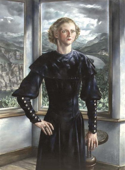 Carel Willink | A portrait of Wilma | MutualArt
