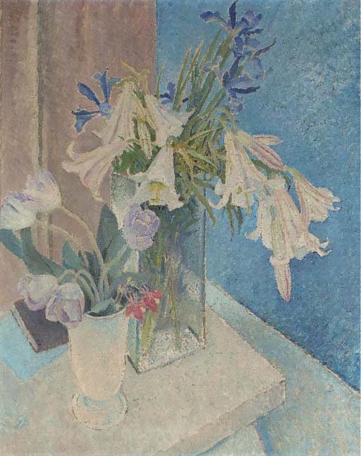 Glyn Philpot | Lilies and Irises | MutualArt