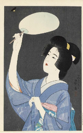 Shinsui Ito | Katata Ukimido (Ukimido temple, Katata), from the series ...