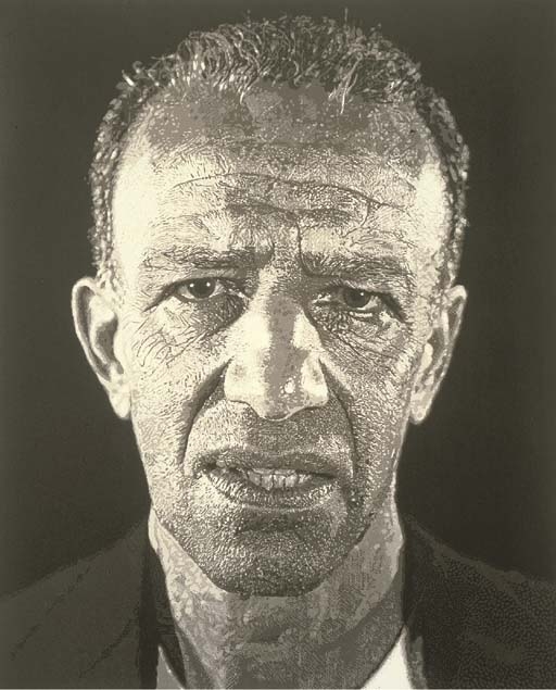 Chuck Close | Alex/Reduction Print (1993) | MutualArt